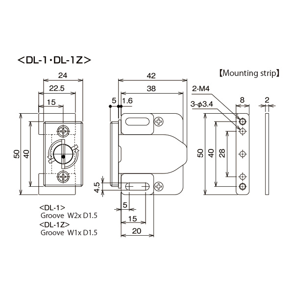 Panel Lock DOORLOCK Panel Lock DOORLOCK